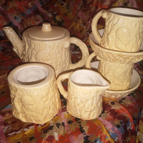 Dining | Very Unique And Stunning 85 California Tea Set | Poshmark